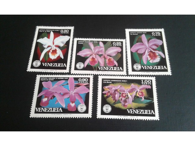Venecuela orhideje serija  iz 1971. god.