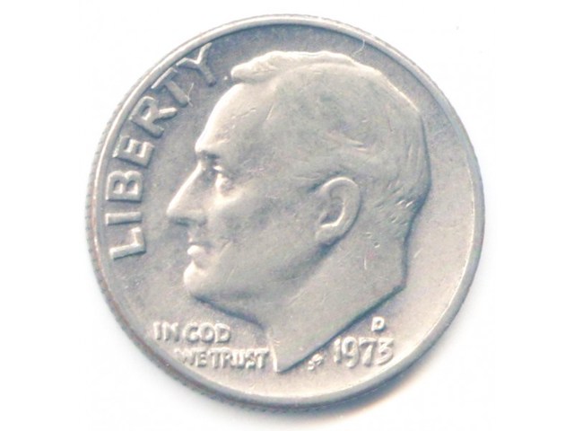 USA 1 dime 1973 D