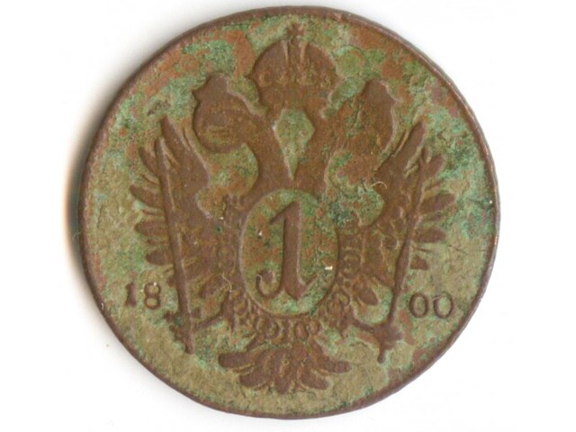 Austrija 1 kreuzer 1800 A