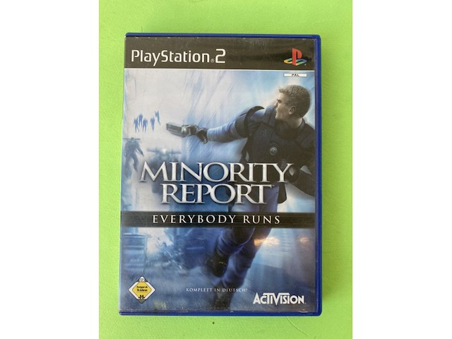 Minority Report - PS2 igrica