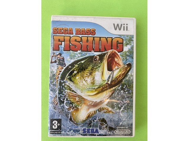 Sega Bass Fishing - Nintendo Wii igrica