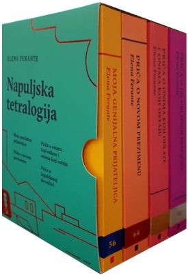 Napuljska tetralogija, komplet 4 knjige sa kutijom