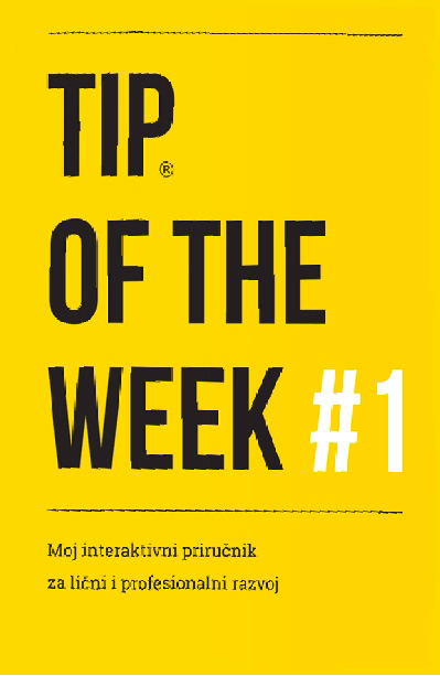 Tip of the week - moj interaktivni priručnik za lični i profesionalni razvoj. 2