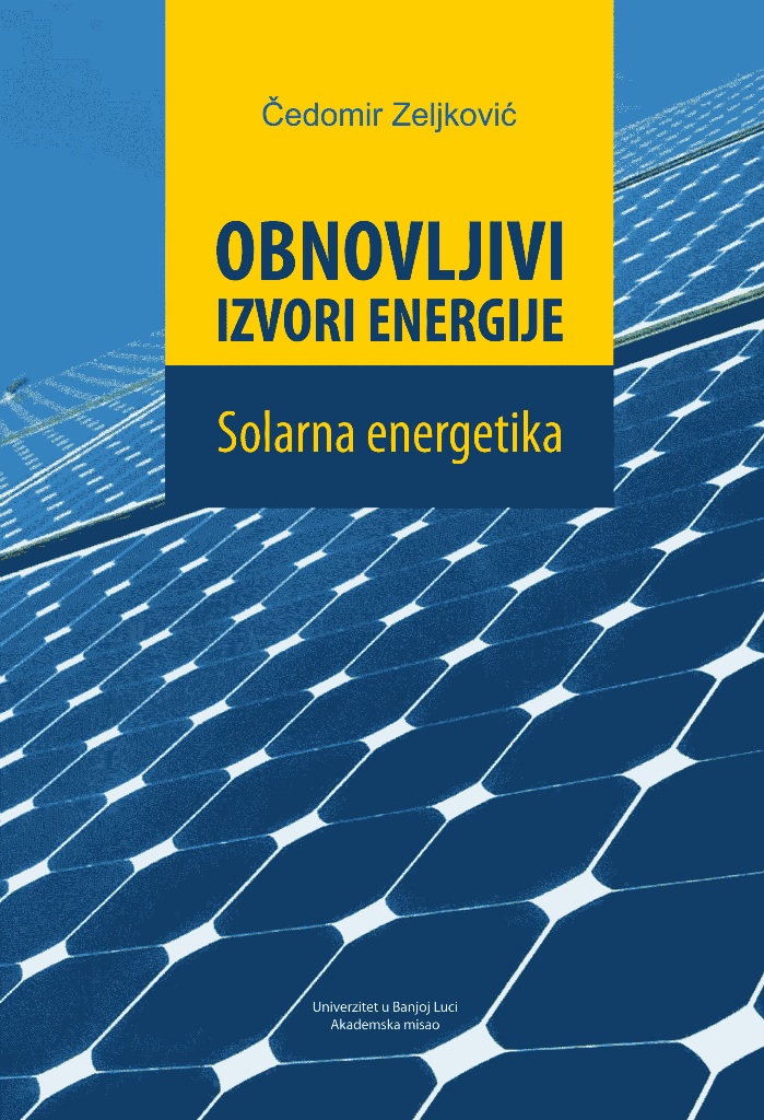 Obnovljivi izvori energije - solarna energetika