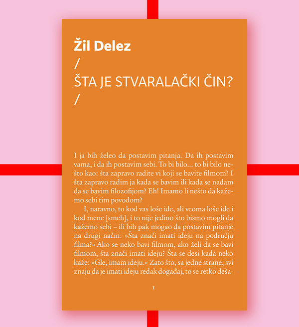 Šta je stvaralački čin?