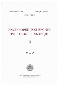 Enciklopedijski rečnik političke filozofije, tom 1 i 2