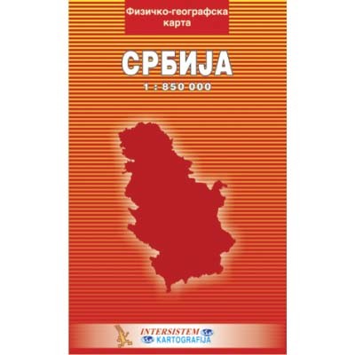 Физ-гео карта Србије