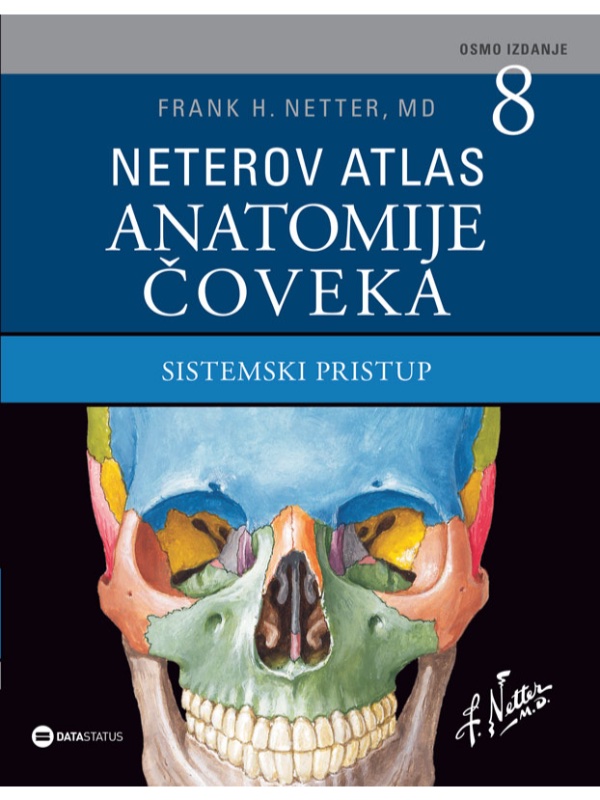 Neterov atlas anatomije čoveka : sistemski pristup 8. izdanje