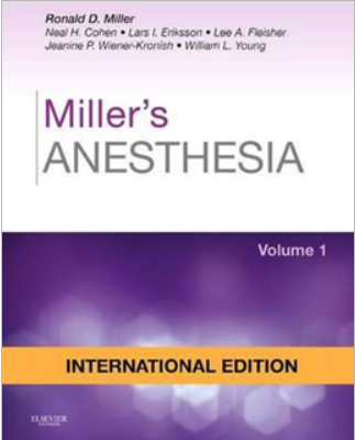 Miller's Anesthesia International Edition, 2 Volume Set, 8th Edition