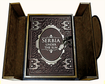 Serbia Under the Sun (leather cover in a box)