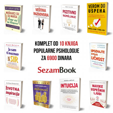 POPULARNA PSIHOLOGIJA KOMPLET OD 10 KNJIGA ZA 7900 DINARA