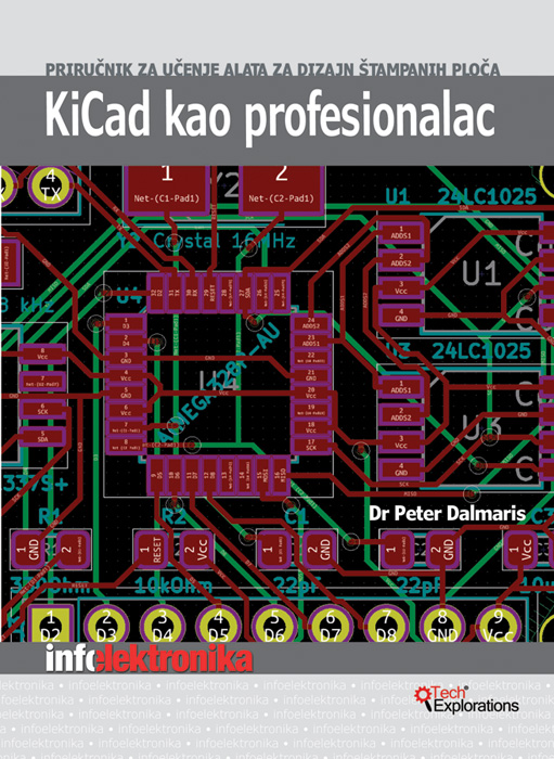 KiCad kao profesionalac: obiman priručnik za učenje omiljenog svetskog alata otvorenog koda za dizajn štampanih ploča