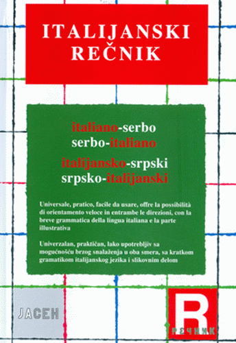 Italijansko-srpski srpsko-italijanski rečnik / Dizionario italiano-serbo serbo-italiano