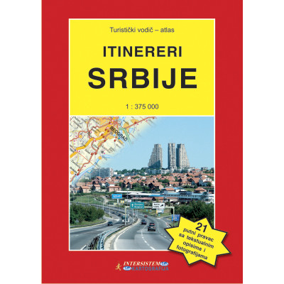 Itinereri Srbije - turistički vodič - atlas