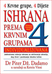 Ishrana prema krvnim grupama: jedinstvena rešenja ishrane za održavanje zdravlja, dug život i postizanje idealne težine, 5. revidirano i dopunjeno izdanje