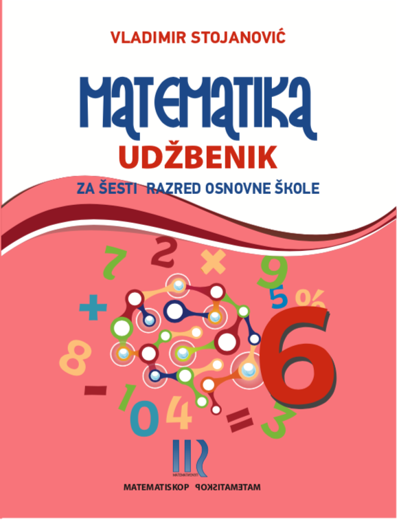 Matematika 6, udžbenik za 6. razred osnovne škole 2018. (na bosanskom jeziku)