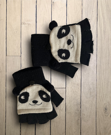 Panda rukavice bez prstiju