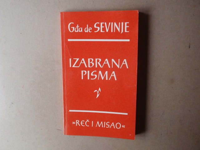 Gospođa de Sevinje - IZABRANA PISMA