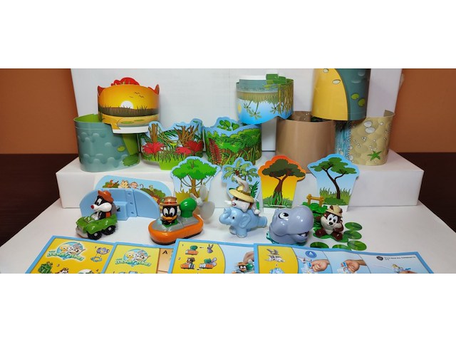 MAXI Baby Looney Tunes Safari set sa dioramama