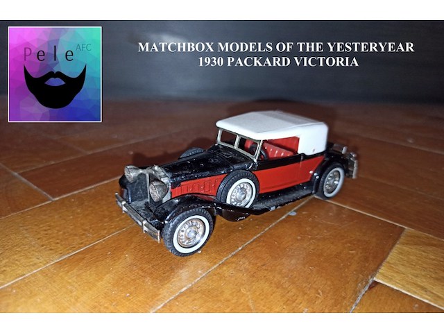 Matchbox Models of the Yesteryear 1930 Packard Victoria