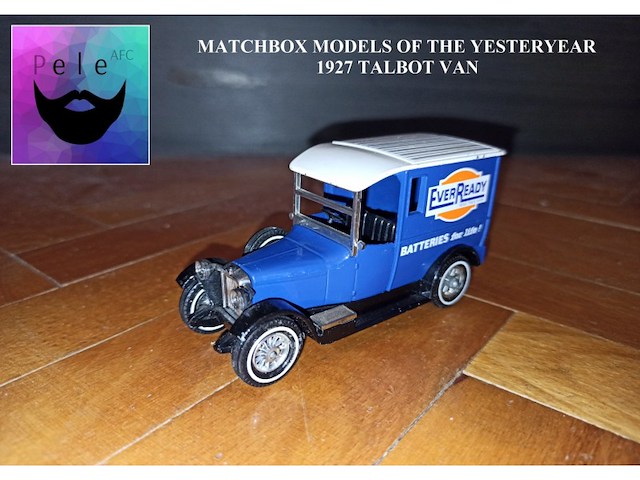 Matchbox Models of the Yesteryear - 1927 Talbot Van