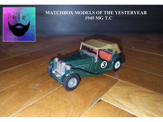 Matchbox Models of the Yesteryear - 1945 MG T.C.