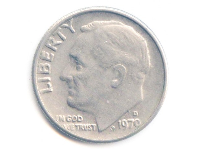 USA 1 dime 1970 D