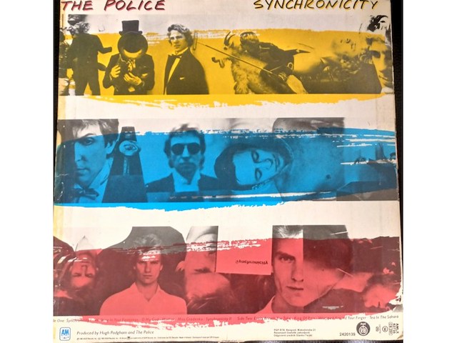 The Police ‎– Synchronicity LP EX.(1983,Yugoslavi)