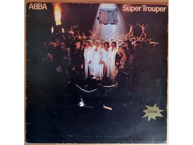 LP ABBA - Super Trouper (1980) 3. pressing, VG-/VG