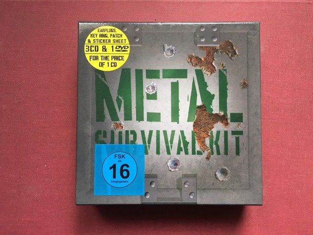 Metal Survival KiT -VARioUS ARTiST 3CD+DVD BoX Set 2010