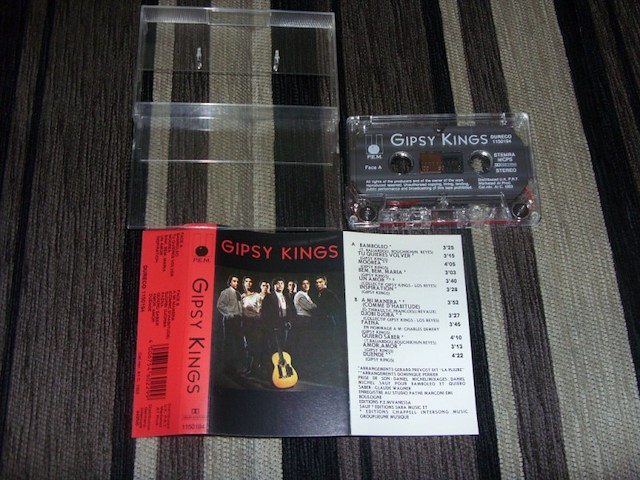 Gipsy Kings ‎– Gipsy Kings Cass. Dureco UK &; EU 1987.