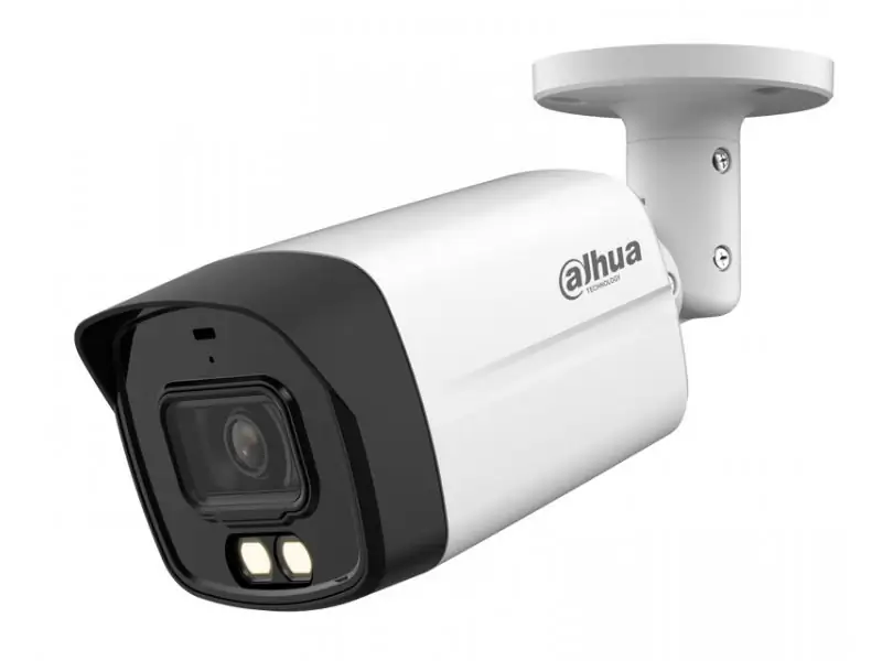 DAHUA HAC-HFW1200TLM-IL-A-0360B-S6 2MP SMART DUAL LIGHT HDCVI FIXED-FOCAL BULLET CAMERA