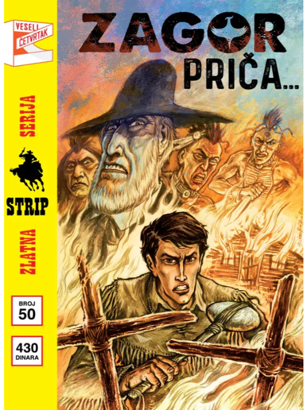 Zlatna serija 50 kor D Zagor priča