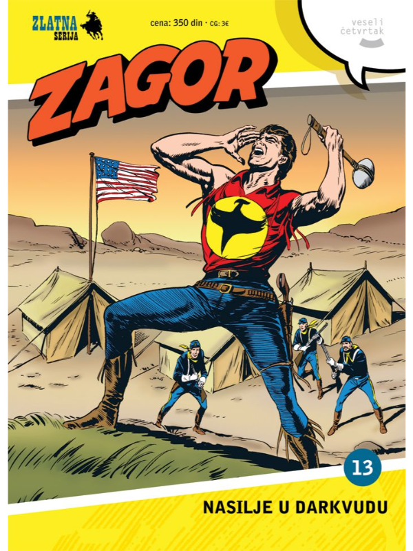 Zlatna Serija 13-Zagor Kor.A Nasilje U Darkvudu