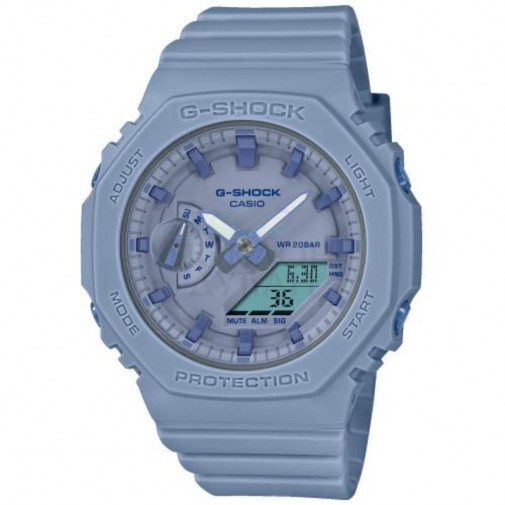 ŽENSKI CASIO G SHOCK LILA ANALOGNO DIGITALNI SPORTSKI RUČNI SAT SA LILA KAIŠEM