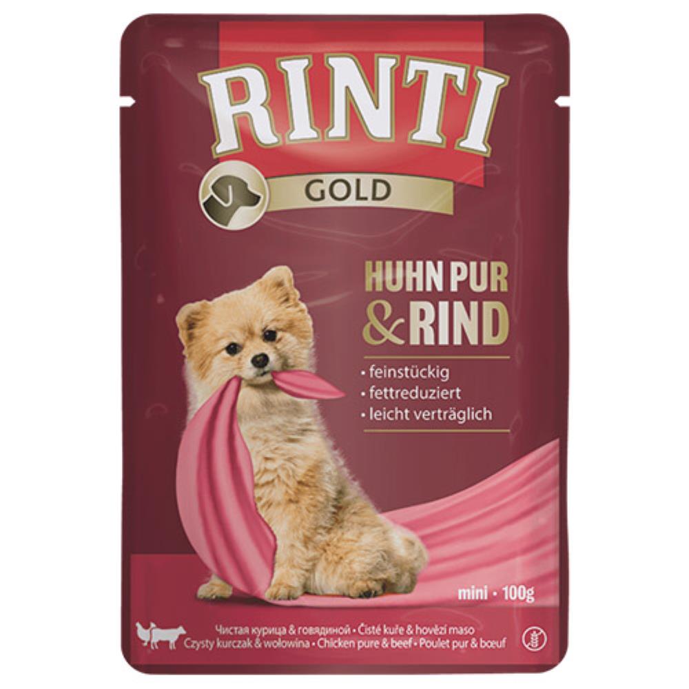 RINTI GOLD mini govedina i piletina sosic za pse 100g
