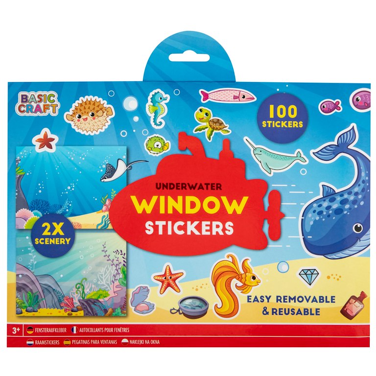 Stikeri za prozore Morski 100stikera