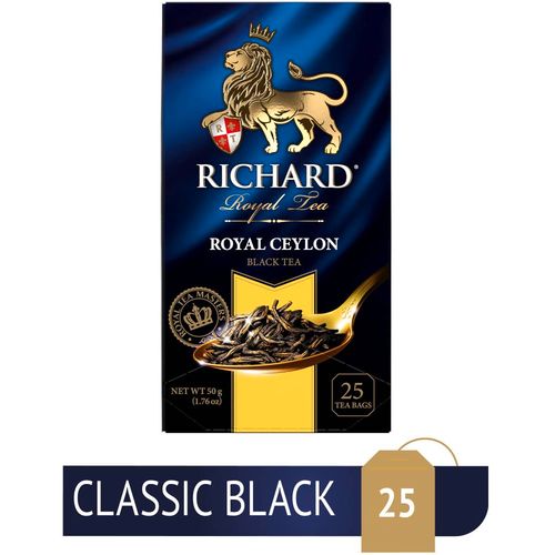 Richard Royal Ceylon - Crni cejlonski čaj, 25x2g 1610600