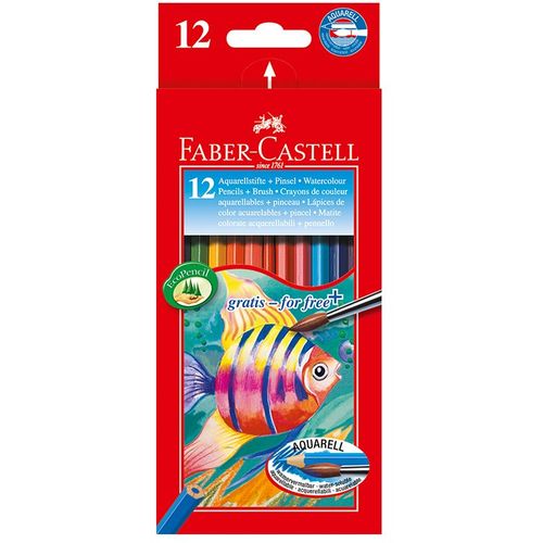 Drvene bojice Faber Castell FISH Akvarel 1/12 114413 (02424)
