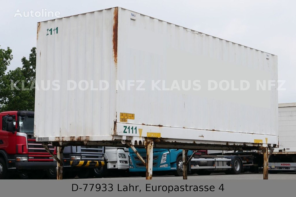 Andere TULO Wechselbrecke BDF Container izmenjivi sanduk furgon