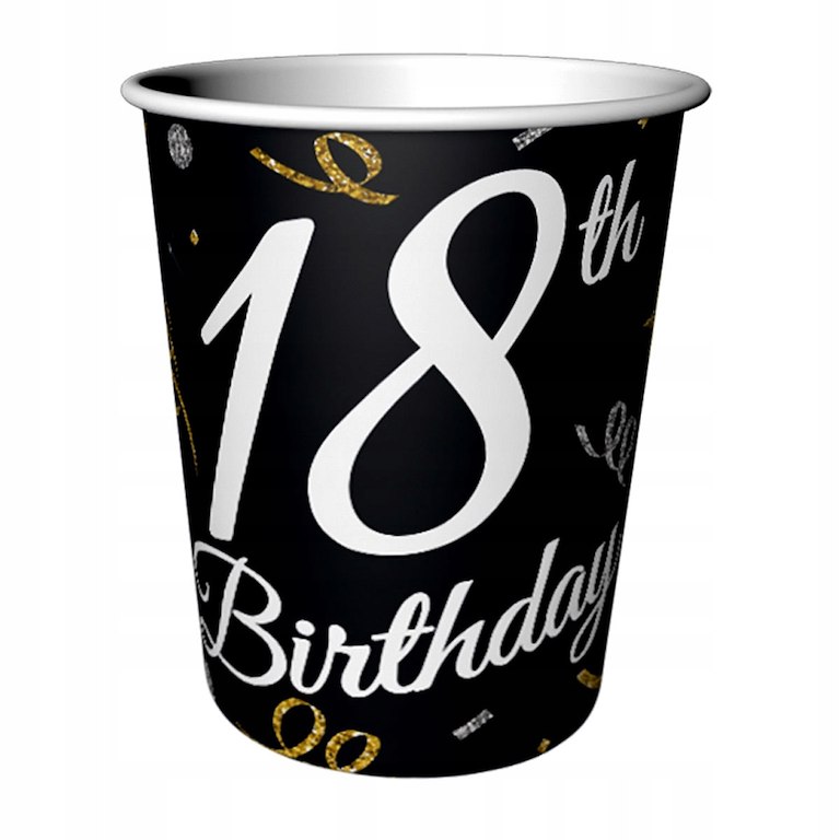 Čaše za 18. rođendan