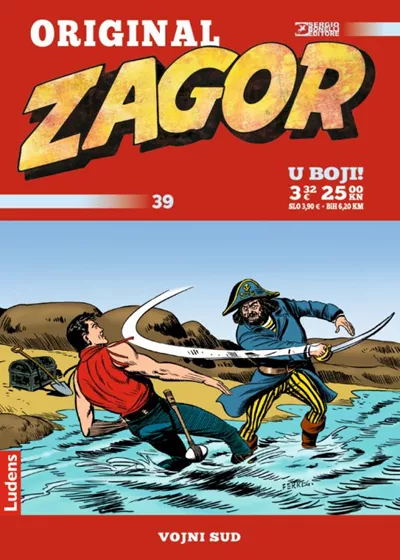 Ludens ZAGOR ORIGINAL 39 - Vojni sud