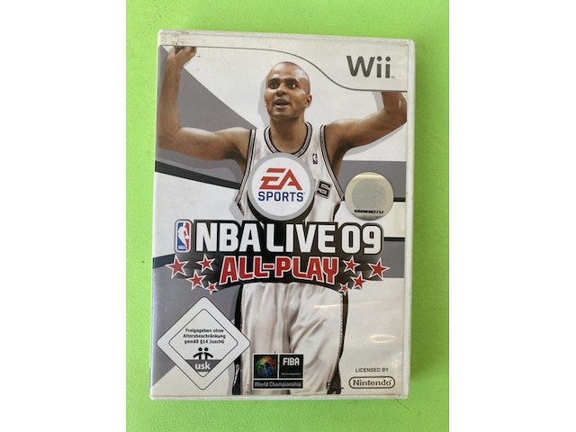 NBA Live 09 - Nintendo Wii igrica