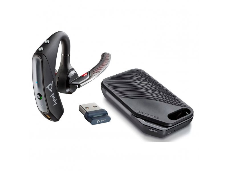 Poly VOYAGER 5200 UC Crna Bluetooth Slušalica
