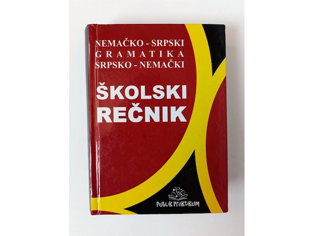 NEMAČKO-SRPSKI ŠKOLSKI REČNIK