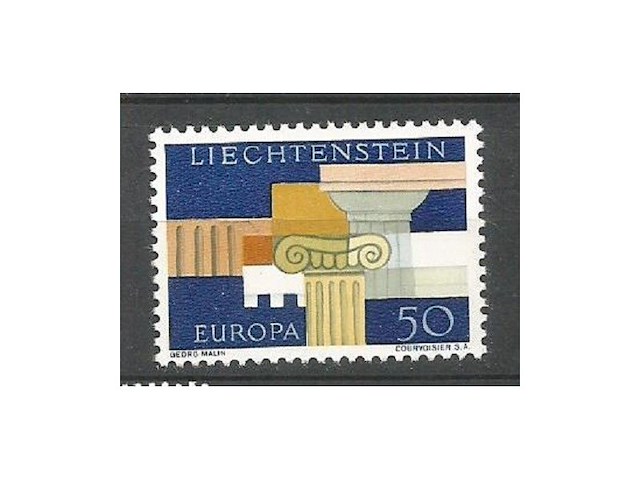 Liechtenstein 1963. EVROPA CEPT cista