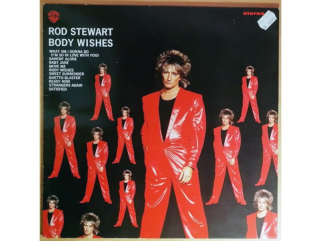 LP ROD STEWART - Body Wishes (1983) Germany, MINT