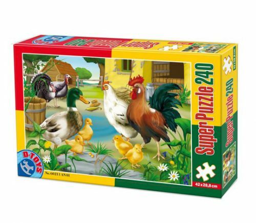 SUPER PUZZLE 240PCS ANIMALS 01