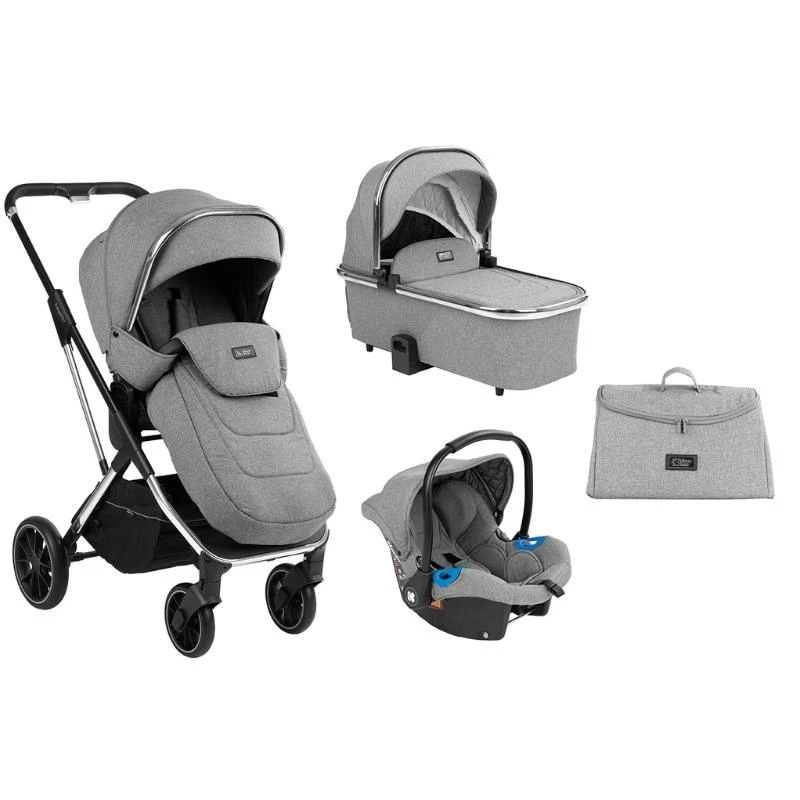 Kikka Boo Angele kolica za bebe 3u1 Grey, 0m+