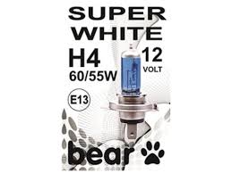 BEAR SIJALICA H4 SUPER WHITE 12V 60/55W